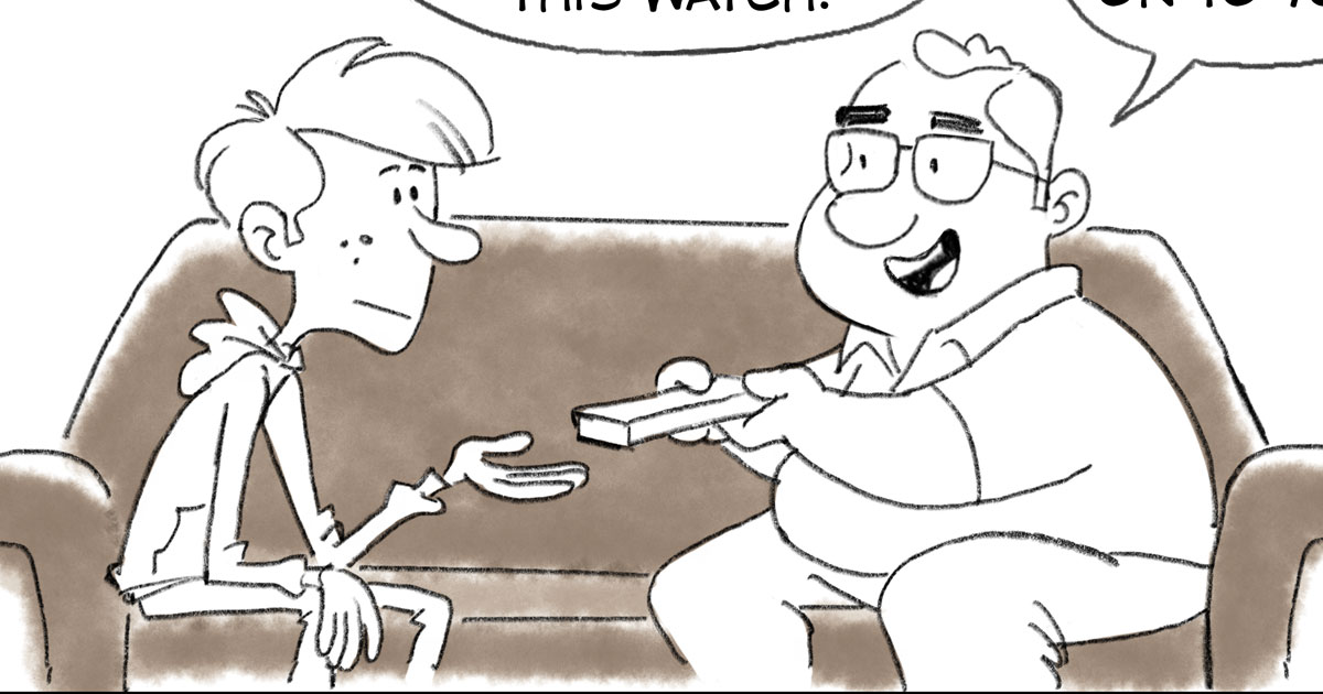 New Patron-Only Cartoon: “Heirloom” – Sketchbook Silliness